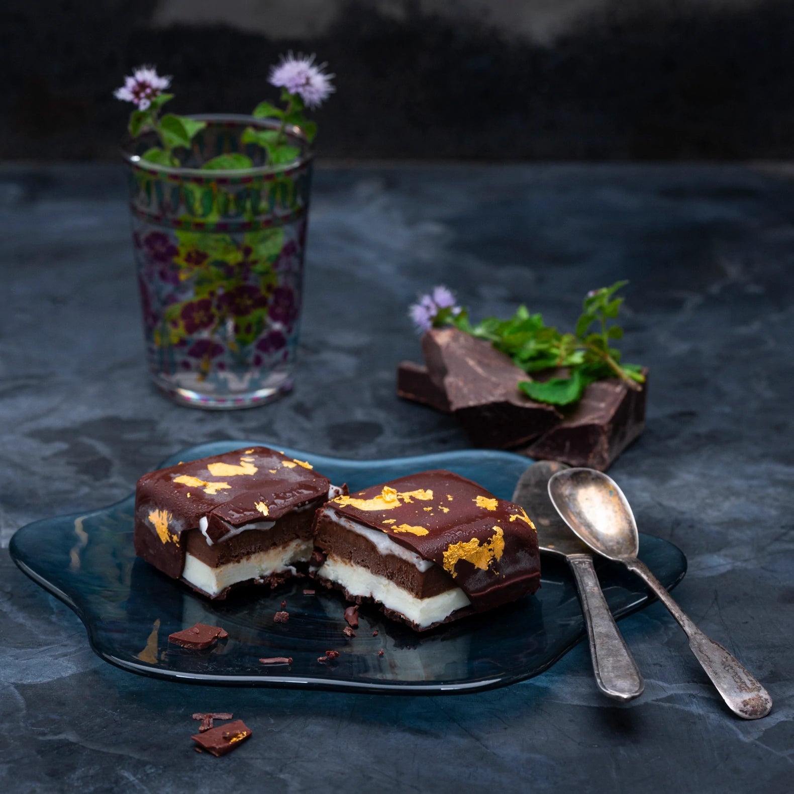 Royale Mint Chocolate Bullion Bar | Ruby Violet – Ruby Violet Ice Cream ...