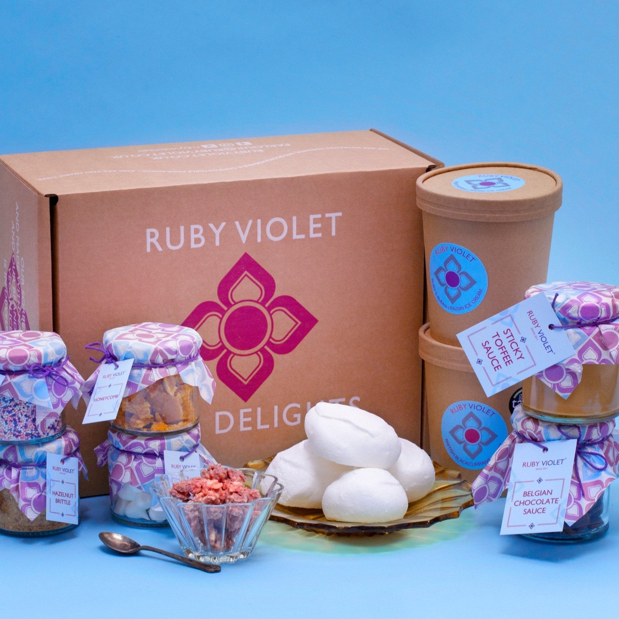Luxurious Inventive Frozen Delights | Ruby Violet Ice Cream & Sorbet