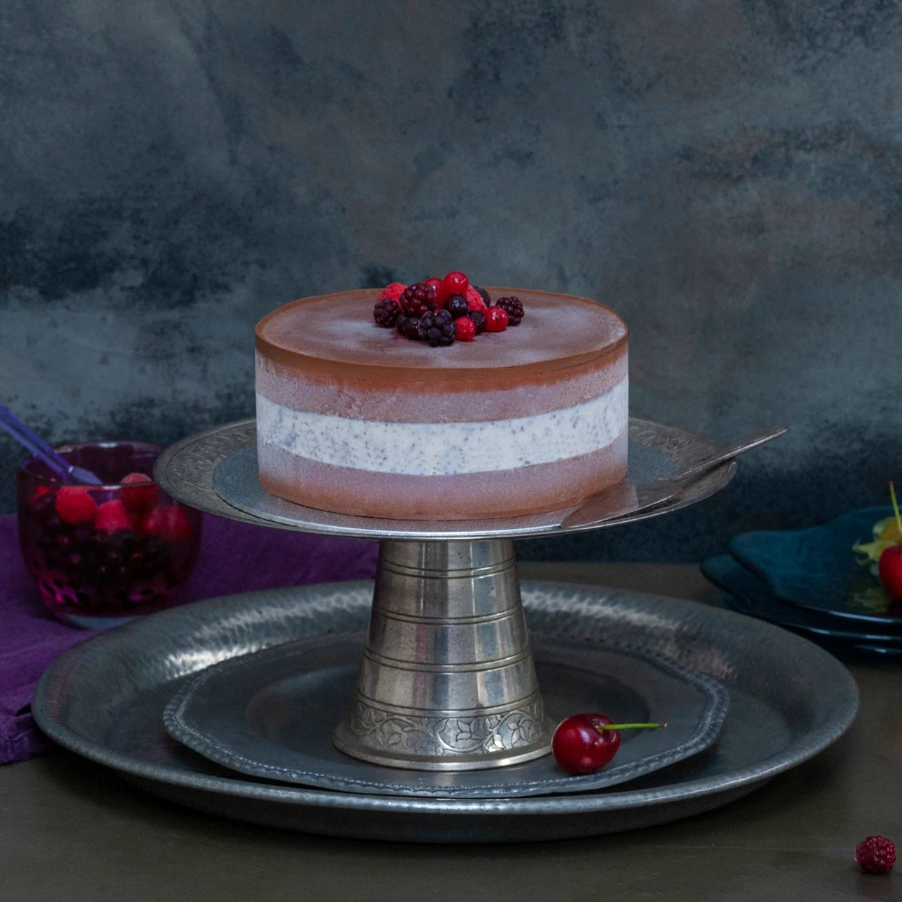 Ice Cream Cake | Uncle Max | Ruby Violet Ice Cream & Sorbet